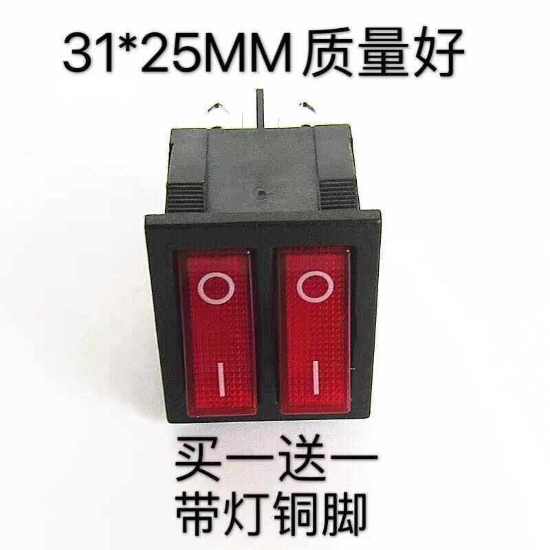 Electric pancake maker switch light accessories double row 6-pin ...