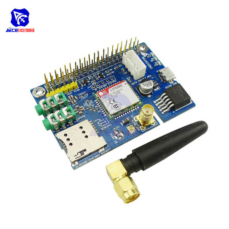 Diymore Sim800c GSM GPRS Module Quad-Band Development Board With SMA ...