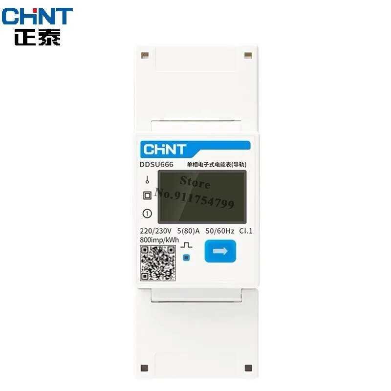 Tt CHINT Ddsu666 Du666 Single Phase DIN Rail Modbus Rs485 Bi ...
