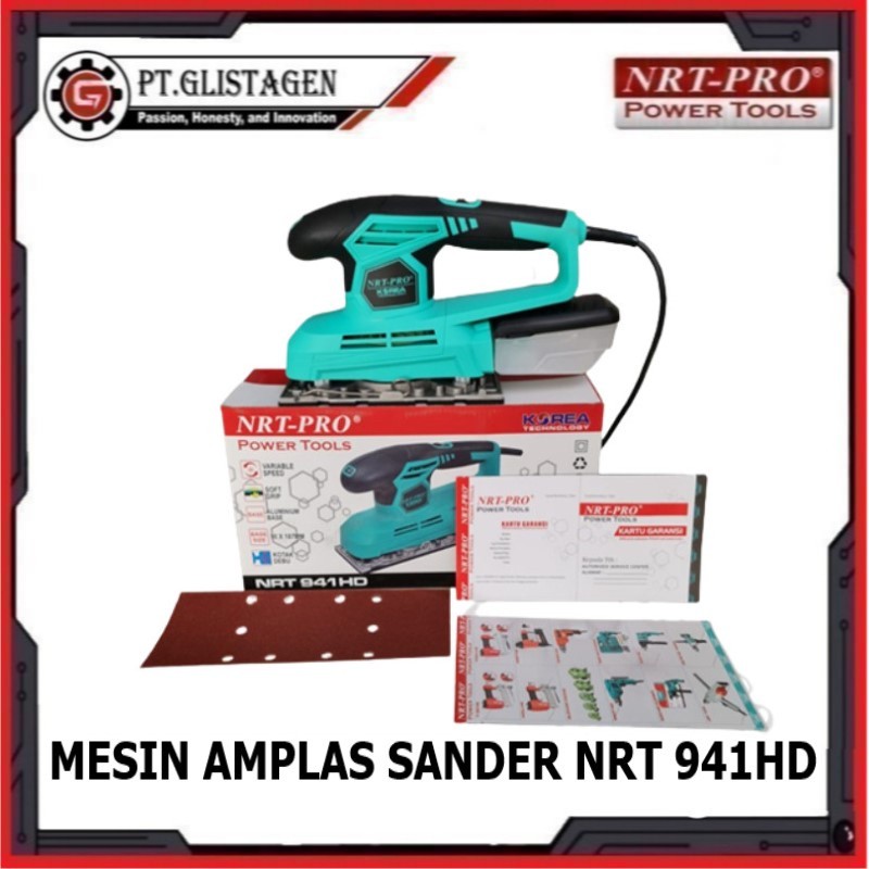 in stock KAYU MESIN Nrt PRO 941 HD Variable Speed Electric Sander Wood ...