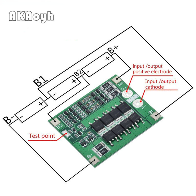 in stock 3S 25A Li-ion 18650 BMS PCM Battery Protection Board BMS PCM ...