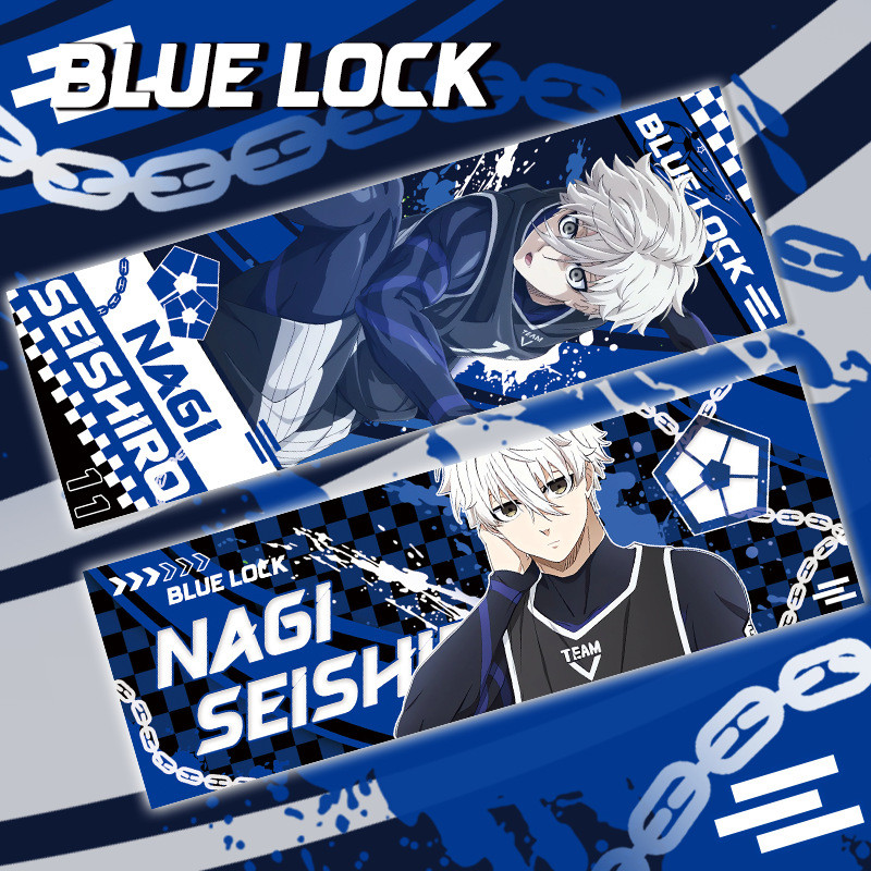 BLUE LOCK Animation peripheral laser tickets, laser bookmarks, Anime ...