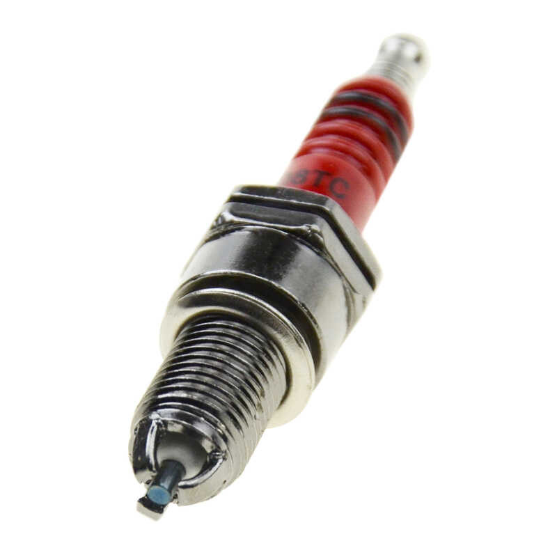D8TC red three pole three claw electrode spark plug replacement ...