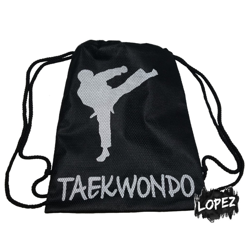 in stock Pencak Silat Net Bag / Karate Jujutsu Drawstring Bag Kung Fu ...