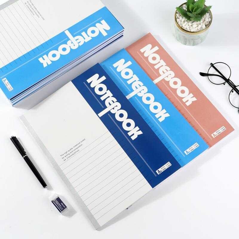 Notebook, A5 Exercise Book, Soft Surface Copy, Simplified Diary ...