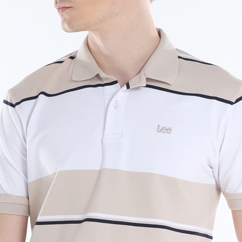 ♞Lee Polo Shirt for Men in Ultimate Gray/White | Shopee Philippines