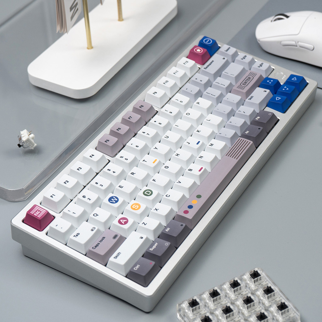 Retro 1989 Game keycaps 142 Keys PBT cherry Profile custom keycaps set ...