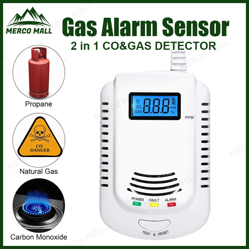 85db Natural Digital Gas Detector/High Sensitivity Home Gas Alarm/Gas ...