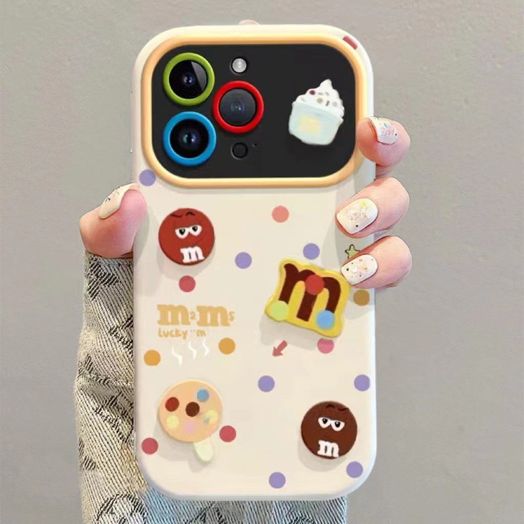 For IPhone 15 14 13 12 11 Pro Max X XR Max 7 8 Plus 3D Cute cartoon fun ...
