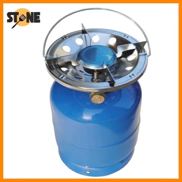 ↑ ⇧ Super Kalan Gas Stove Single Burner with Holes to Prevent Water ...