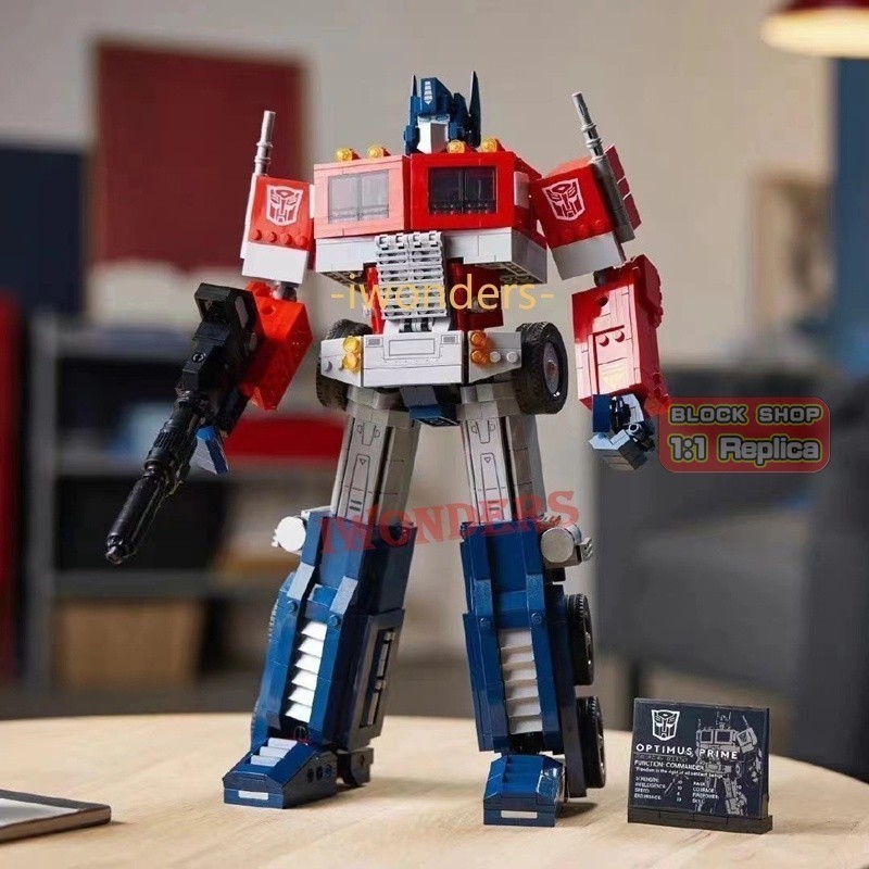 Optimus Prime Bumblebee Building Blocks Transformers Model 10302 / ...