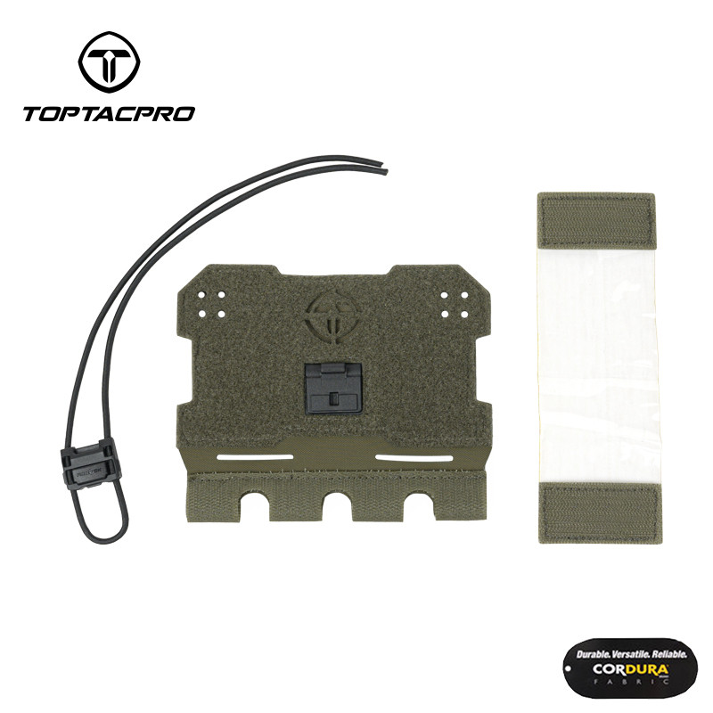 TOPTACPRO Tactical Vest Front Panel for Mobile Phone Universal Hook ...