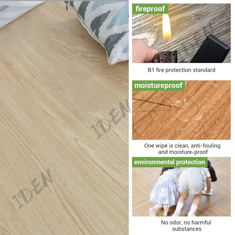 3D Vinyl Floor Sticker With Waterproof PVC and Self Adhesive Decorative ...
