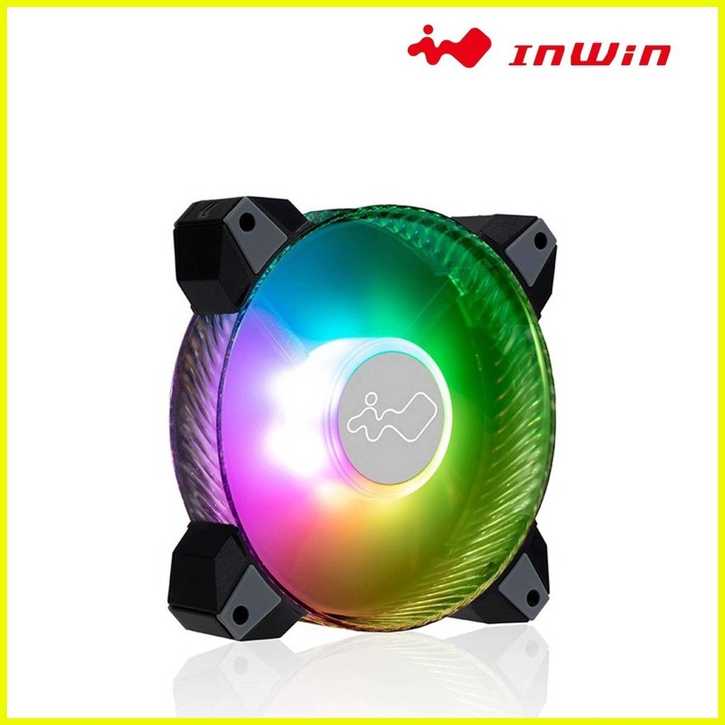 Inwin Saturn ASN120 High Airflow RGB Desktop Cooling Fans Triple Pack ...