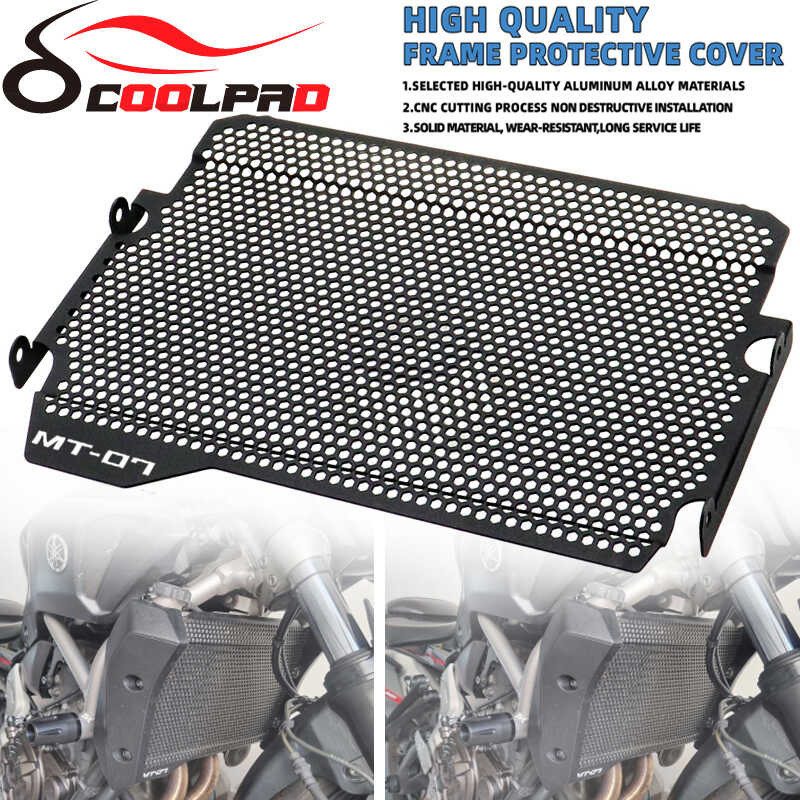 Motorcycle Radiator Grille Guard Cover Fuel Tank Protection For Yamaha ...
