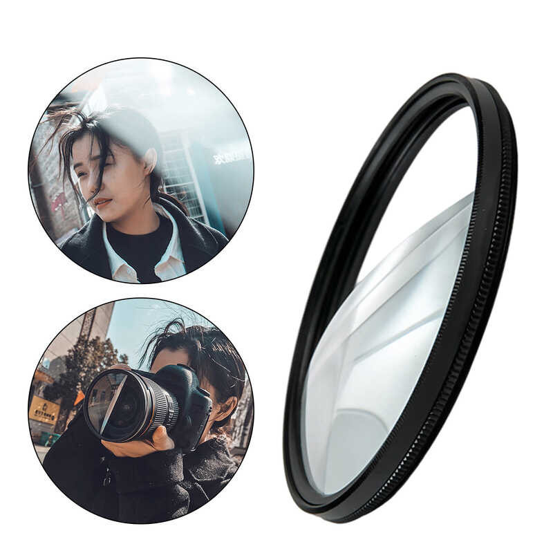 Baoblaze 77Mm Split Field Filter +2 Diopter Optical Glass Prism Filters ...