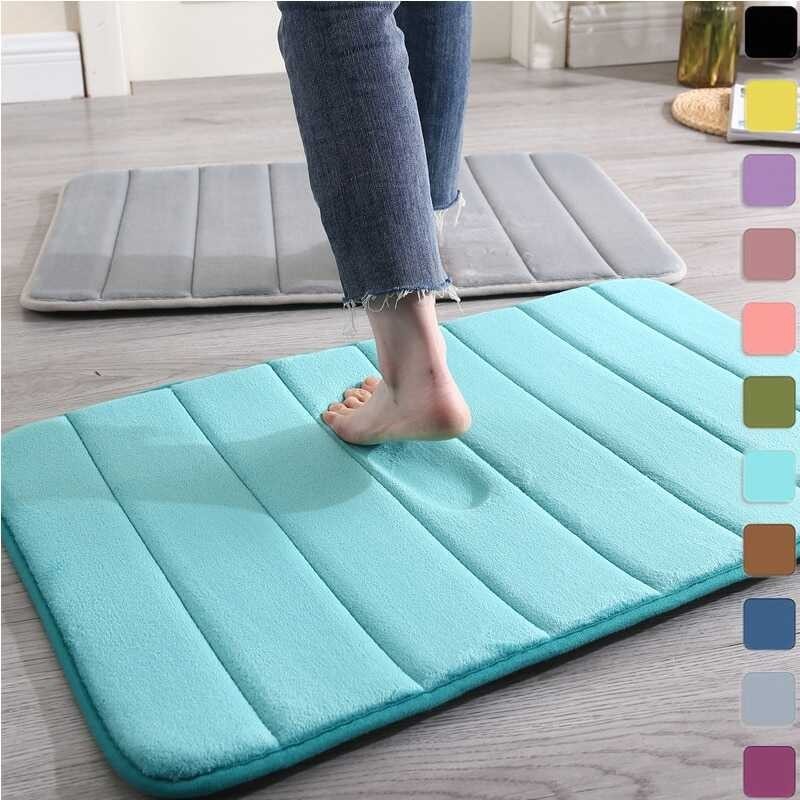 Bathroom Absorbent Lihuabo11 Carpet, Fluffy Memory Foam Mat, Kitchen ...