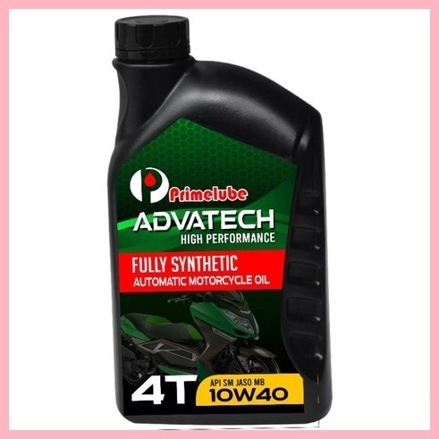 ♀ ☼ PRIME LUBE ADVATECH (Scooter) FULLY SYNTHETIC 1LITER (API SM JASO ...