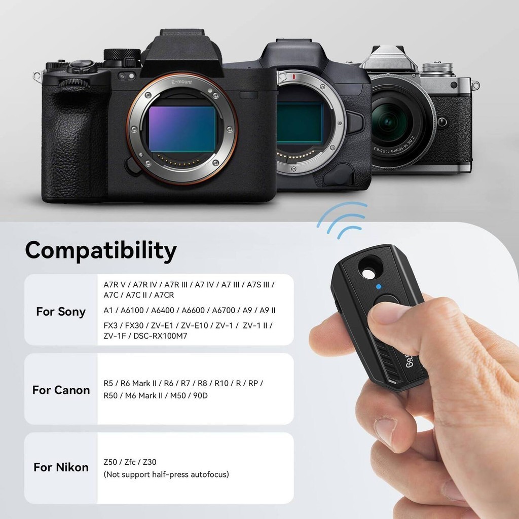 SmallRig Wireless Remote Control Camera Sony V A7R IV A7 A7S III A7C A7CR FX3 FX30 A6700 A6600 ...