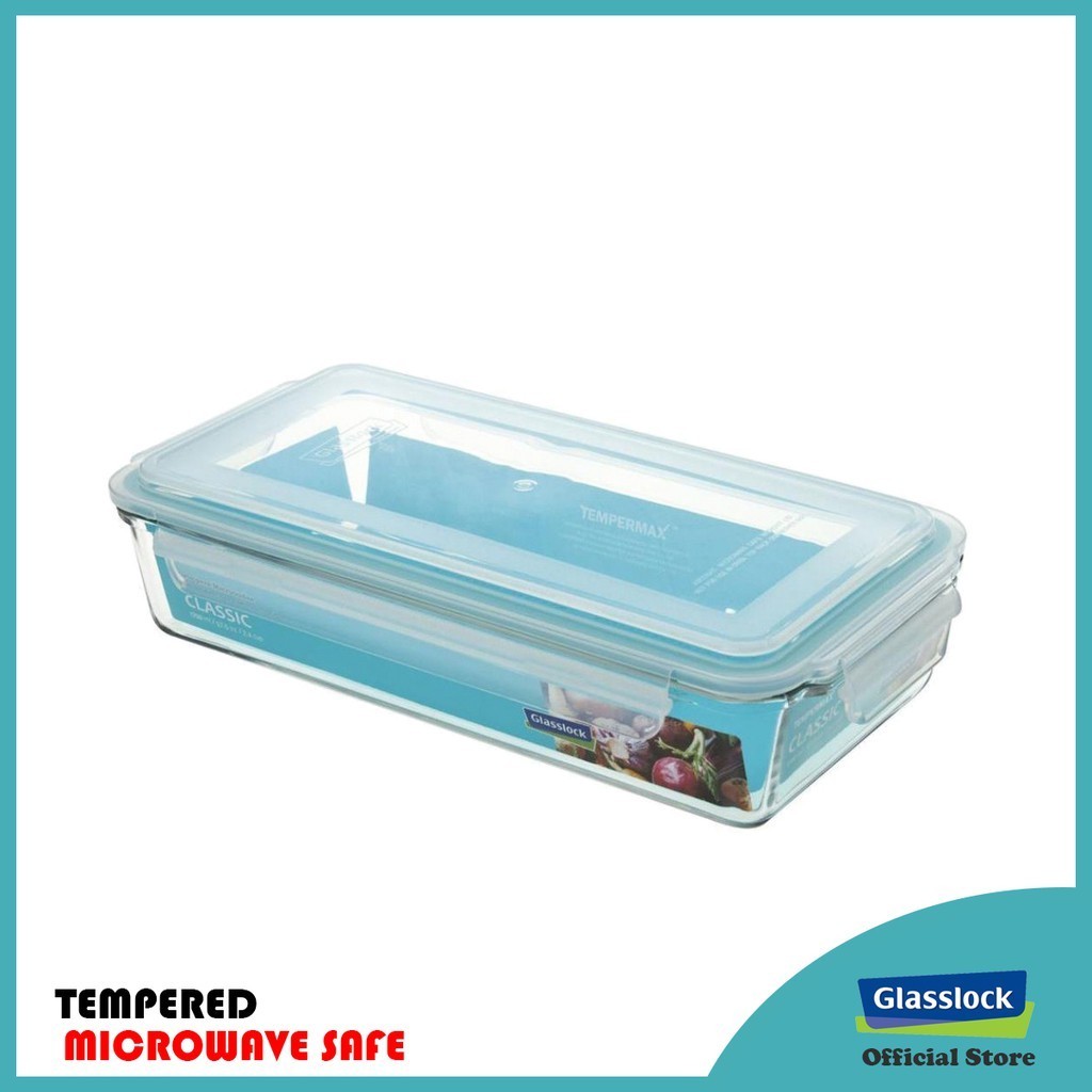 Glasslock Rectangle Type Food Keeper 1700ml (MCRP170) | Shopee Philippines
