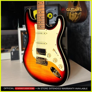 RJ Gigline - Skycaster Special Edition PLUS / Flame Maple Top Electric ...
