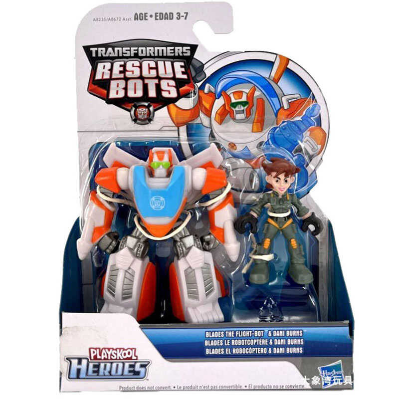 4 Hasbro Playskool Heroes Transformers Rescue Bots Optimus Prime Cody ...