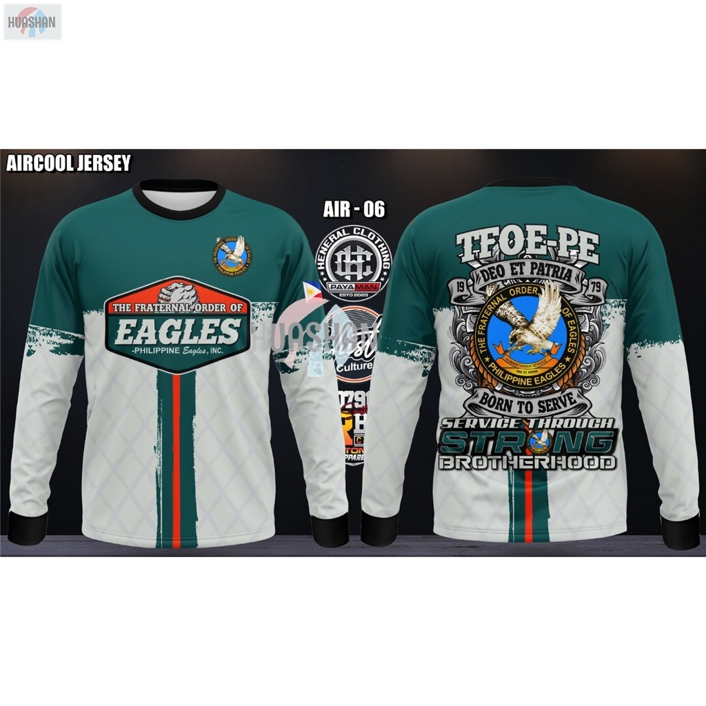 【FREE CUSTOMIZATION】FULL PHILIPPINE EAGLE SUBLIMATION SPORTS LONG ...