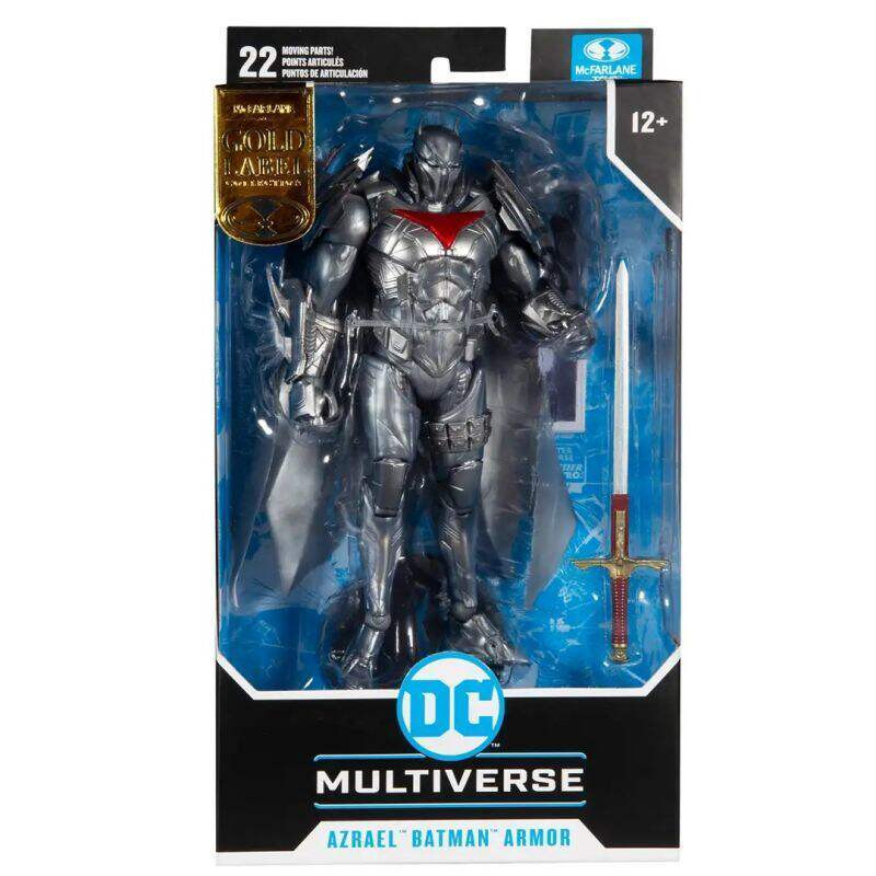 McFarlane DC Silver Death Angel Batman Azrael 7 Inches | Shopee Philippines