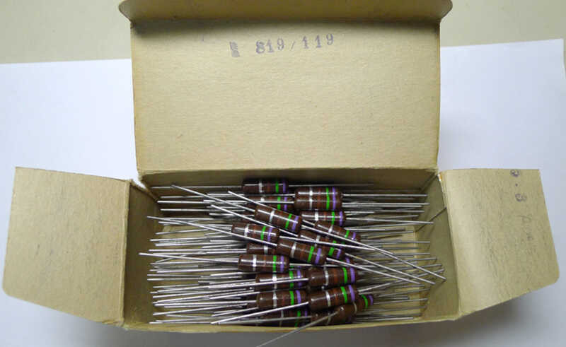 Old German VTM 750 Ω resistor | Shopee Philippines