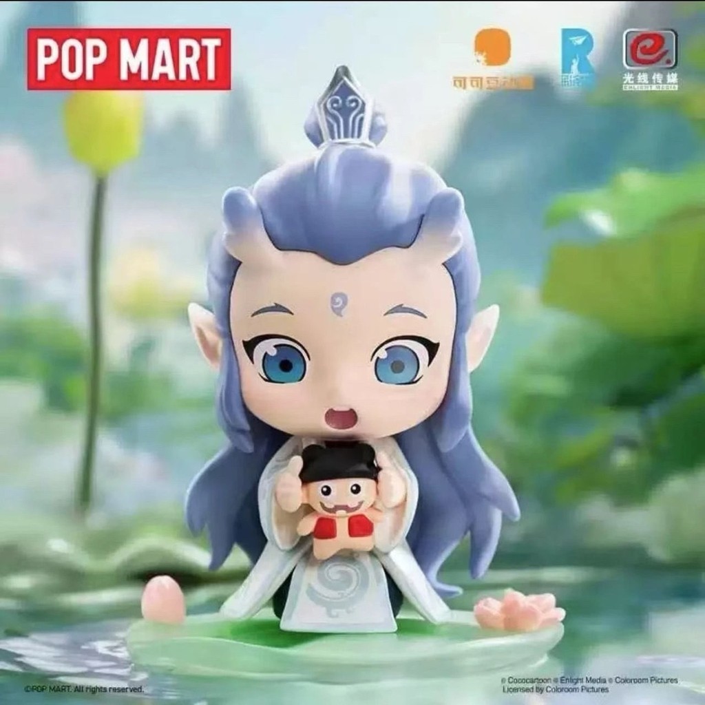 POPMART NeZha 2 Born Bonds Series Blind Box Cute Figures pop mart blind ...