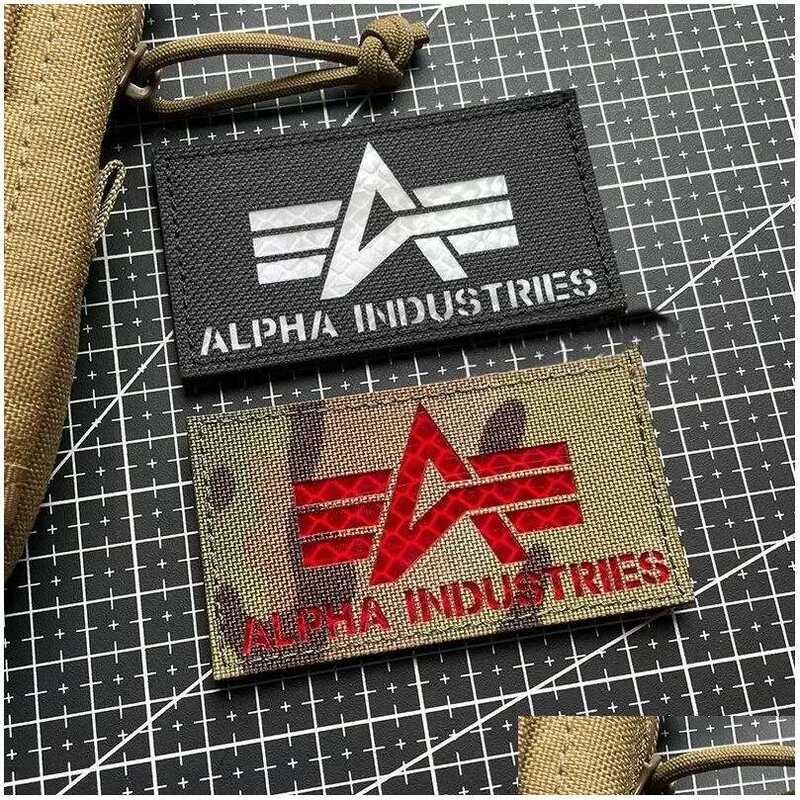 Other Garden Buildings Alpha Industries Armband Reflective Hook Loop ...