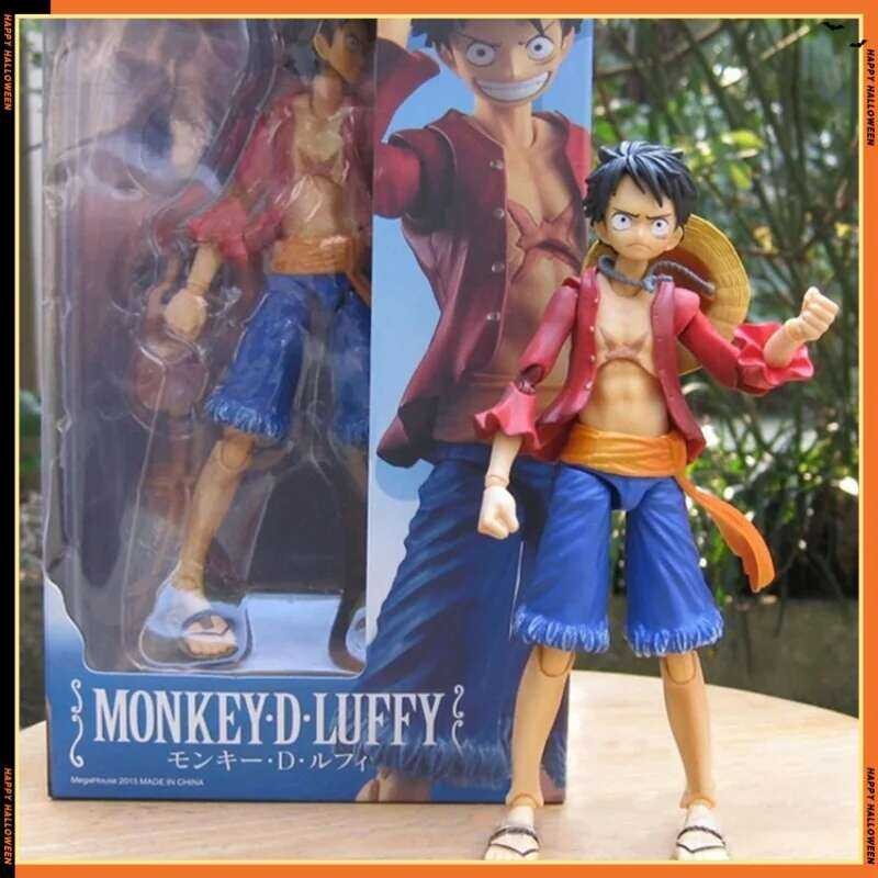 Animation ONE PIECE Monkey D. Luffy Action Figure BJD Articulated ...