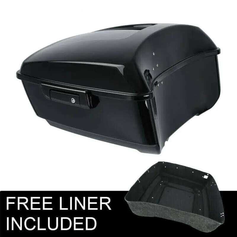 King Pack Motorcycle Trunk For Harley Tour Pak Touring Street Glide ...