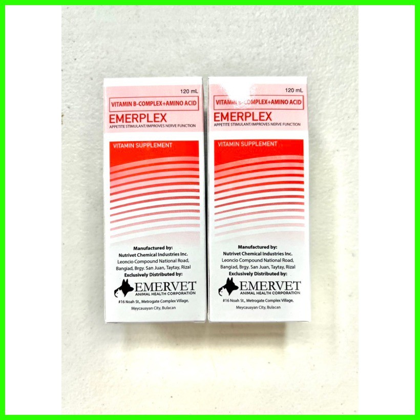 2 Bottles] Emerplex Syrup for Dogs and Cats TWO 2 BOTTLES BUNDLE 240 mL ...