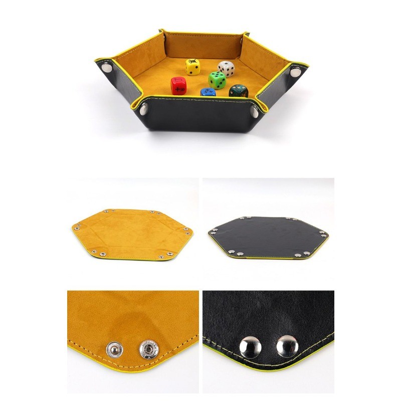 Pokémon & Yu-Gi-Oh! Leather Dice Tray PTCG Damage Counters, Dead by ...