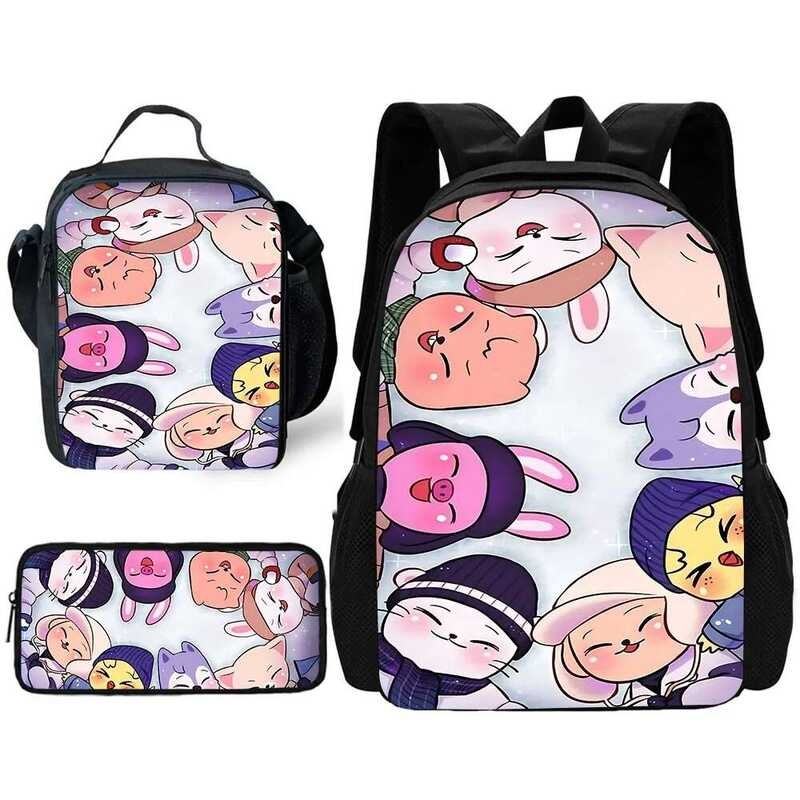 Child Backpack With Lunch Pencil S Skzoo O K Kpop Stray Kids School ...