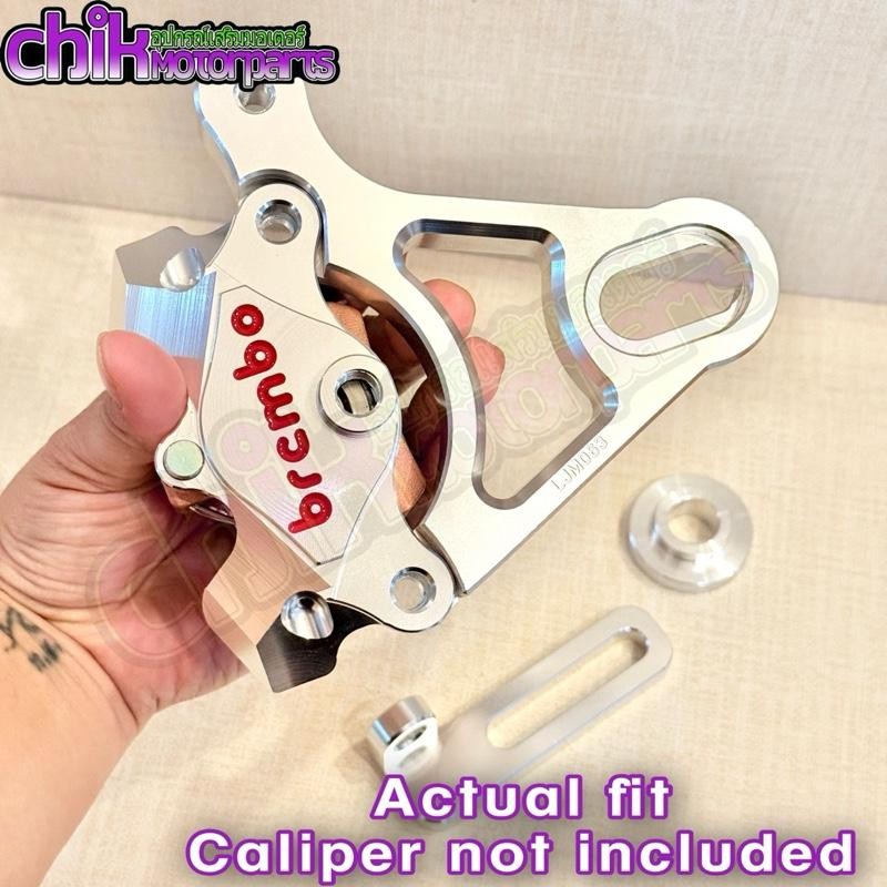 Sniper 150/155 REAR 2pot Caliper Bracket for stock rotor disc (BRACKET ...