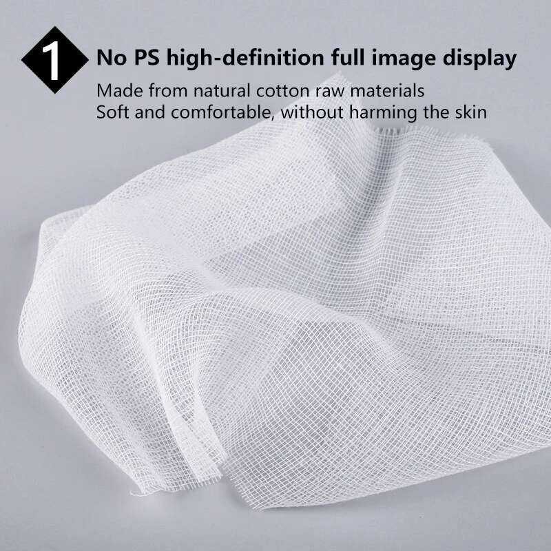 Disposable 100pcs Spa Face Gauze Paper Sheet Beauty Salon Special Gauze ...