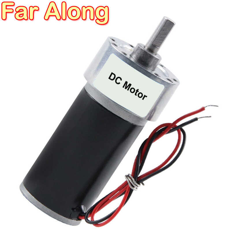 Micro DC Geared Motor 12V 24V High Torque Low Speed 10Rpm To 1270Rpm ...
