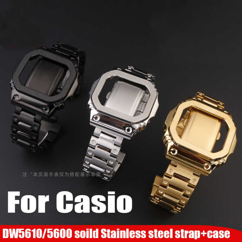 Ang Modification Panoorin Accessories Stainless Steel Metal Strap Kaso ...