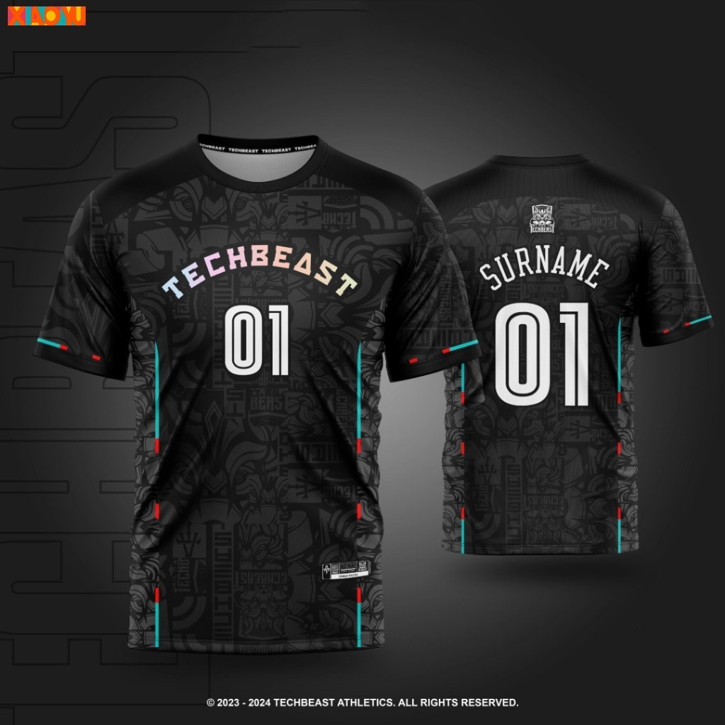 Kaizen T-shirt Full Sublimation Jersey Techbeast ( Free CUSTOM NAME # NUMBER ) | Shopee Philippines