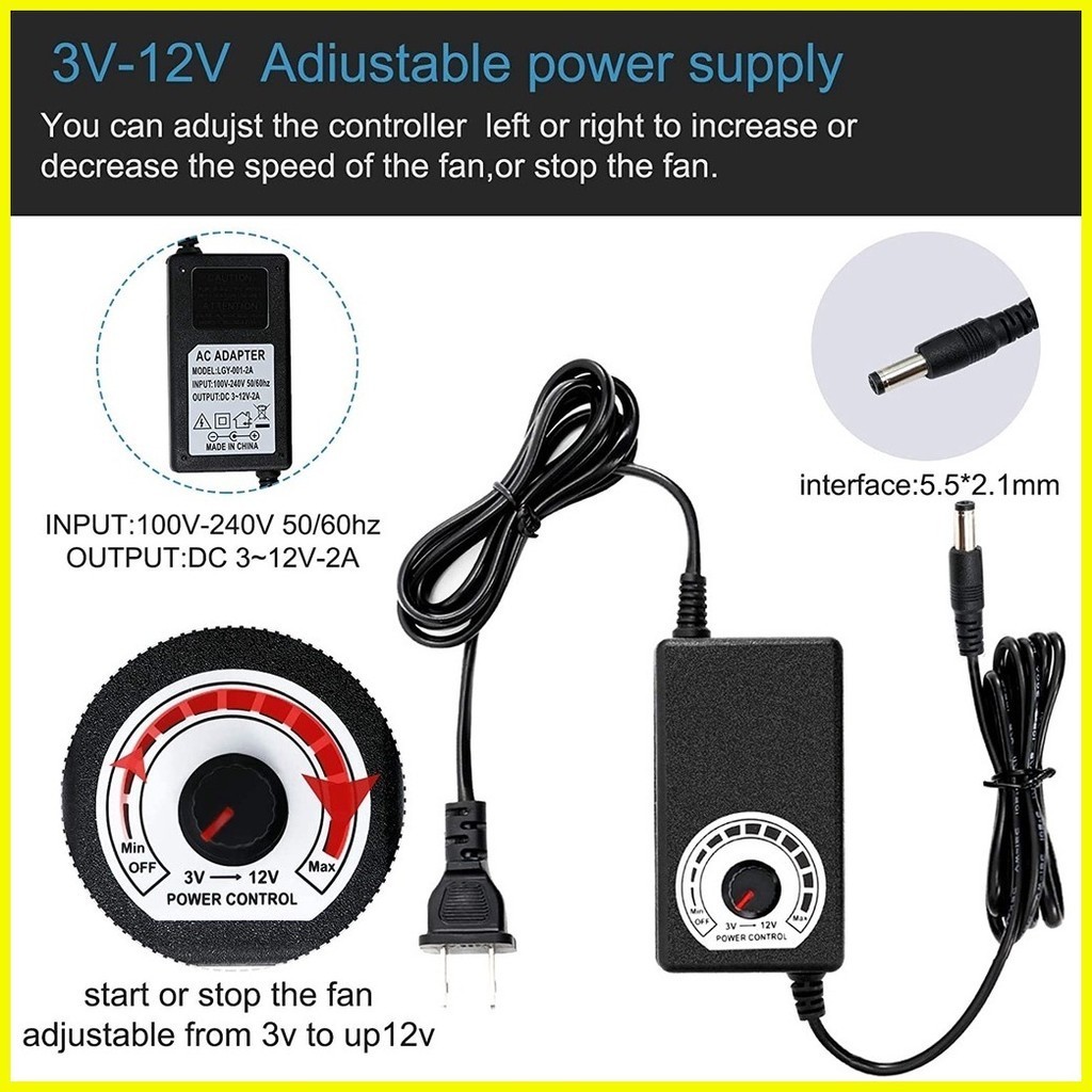 buy 1 take 1】2.94A Blower Fan For Kalan DC 12V BBQ Blower Kalan With ...