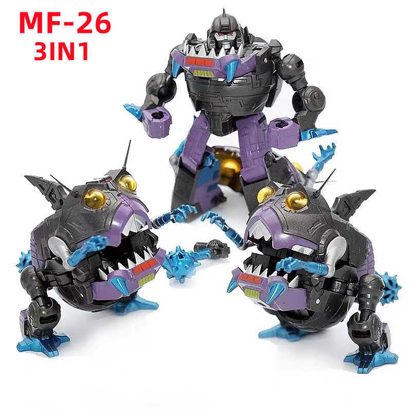 MFT Ba Transformation G1 Sharkticon Mf-26 KO 3 SA 1 Metal Coating Set ...