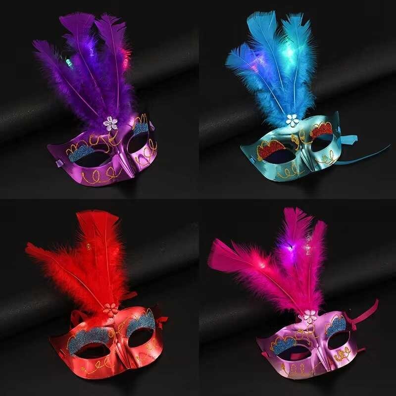 Pininta liwanag ang partido, sayaw makeup, kalahati mukha para sa mga ...