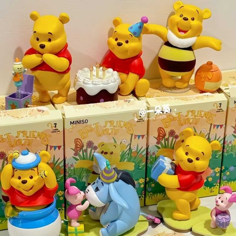 45 Genuine Miniso - Winnie Ang Pooh Blind Mysterious Surprise Box ...