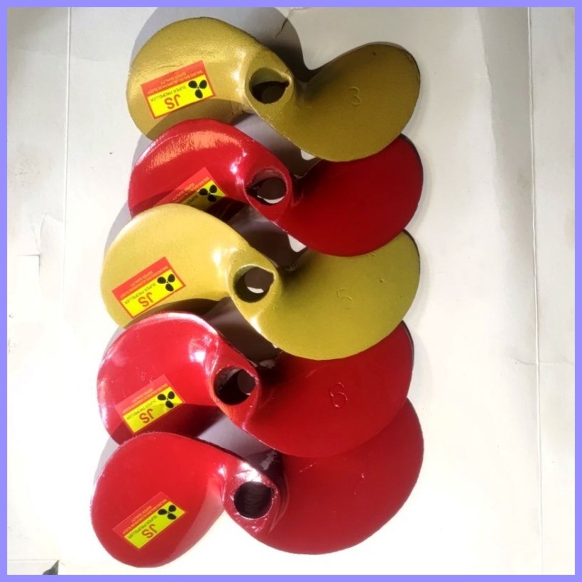 ↂ ♞ 2-leaf Aluminum Boat propeller Boat Fan | Shopee Philippines