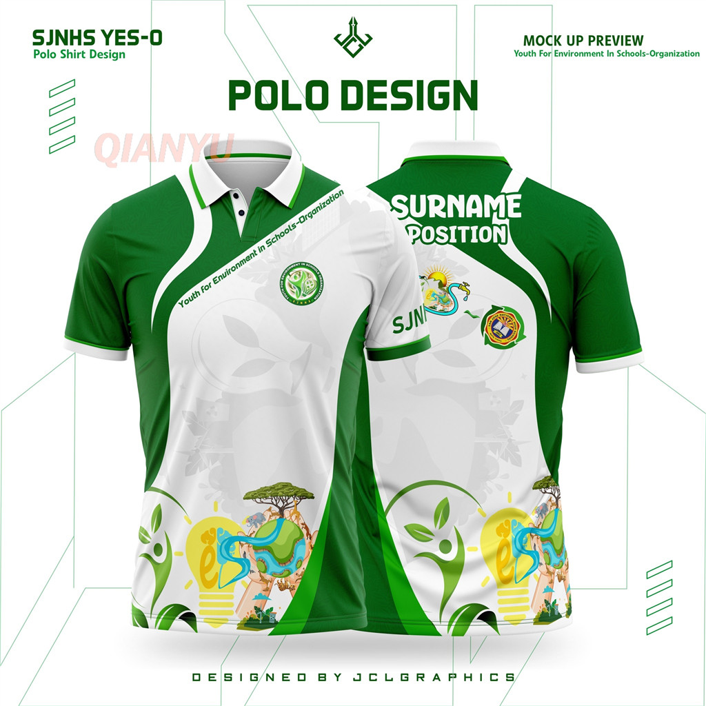 [FREE CUSTOME]2025 YES-O SUBLIMATION UNIFORM POLOshirt for men women ...