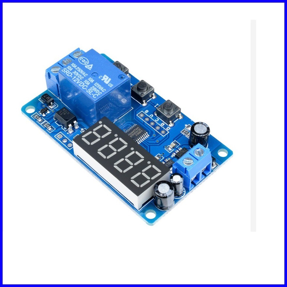 RELIABLE & ORIGINAL - 4 Digit Timer with Built-in Relay 12V (Deek Robot ...