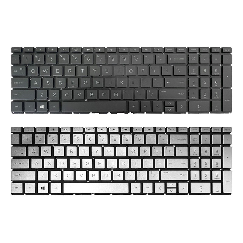 in stock Laptop Keyboard For HP Pavilion 15-DA 15-DB 15-EC 15-CS 15-DF ...