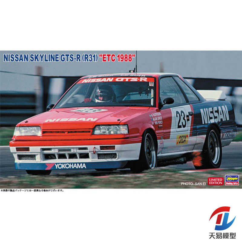 Hasegawa 20495 1/24 assembled car model Nissan Skye G-R (R31) ETC 1988 | Shopee Philippines